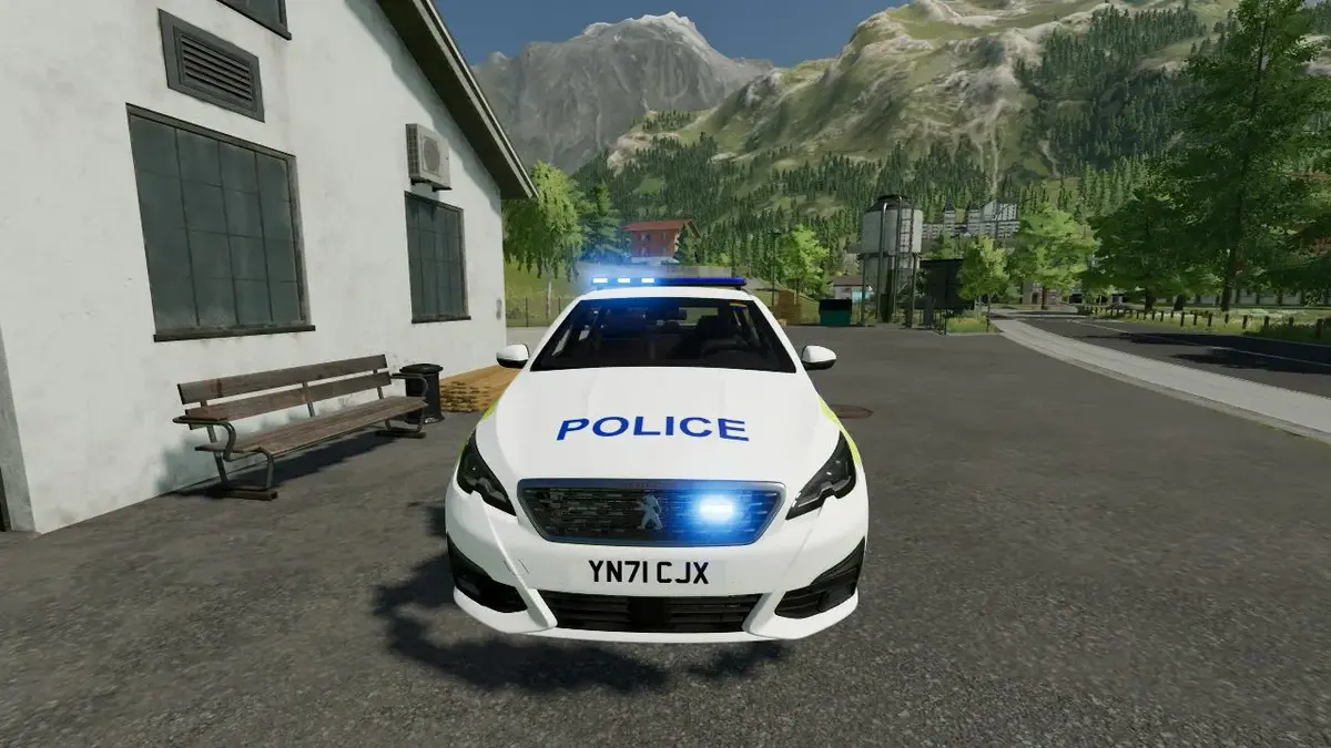 UK Police Peugeot 308 SW 2021 - Forbidden Mods - einfach verboten gut