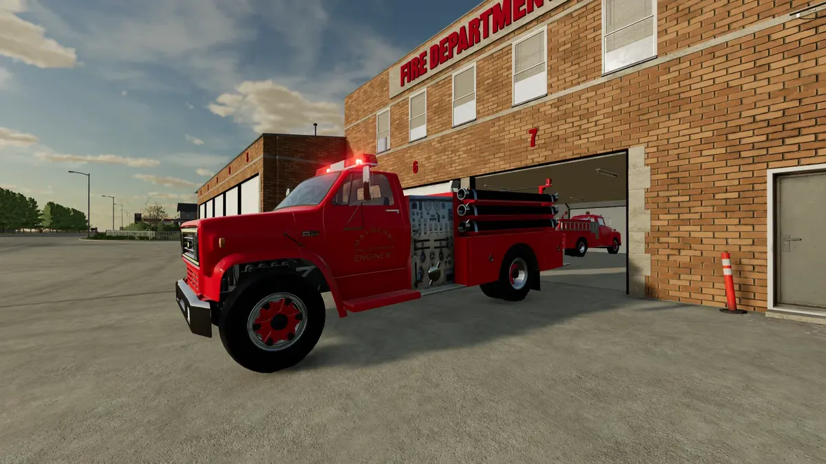 C70 FIRE ENGINE FS22 - Forbidden Mods - einfach verboten gut