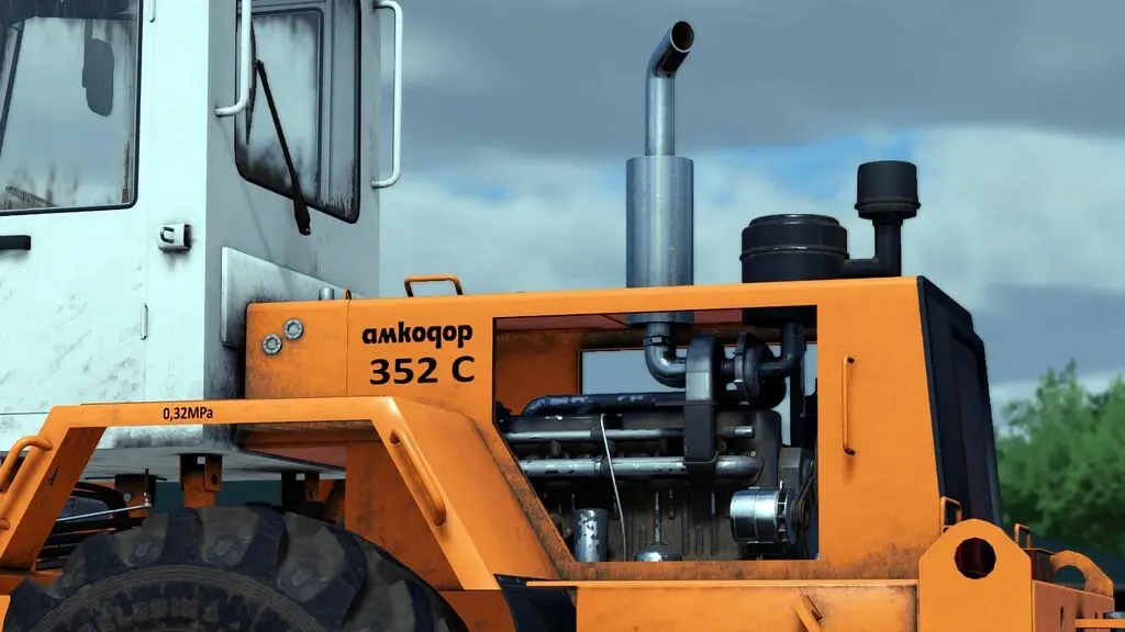 D-260 Turboaufgeladener 6-Zylinder-Motor Geräusche (Prefab ...