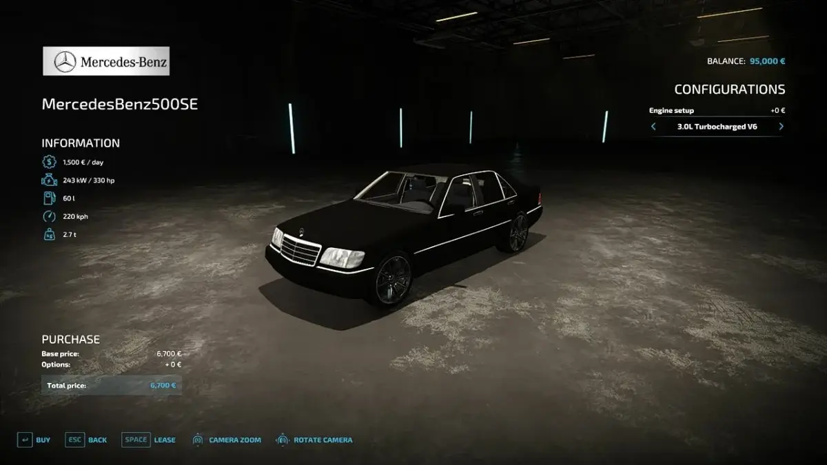 Mercedes Benz 500SE - Forbidden Mods - einfach verboten gut