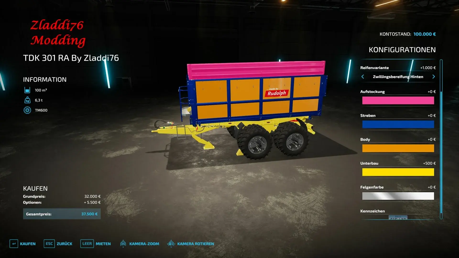 TDK 301 RA By Zladdi76 - Forbidden Mods - einfach verboten gut