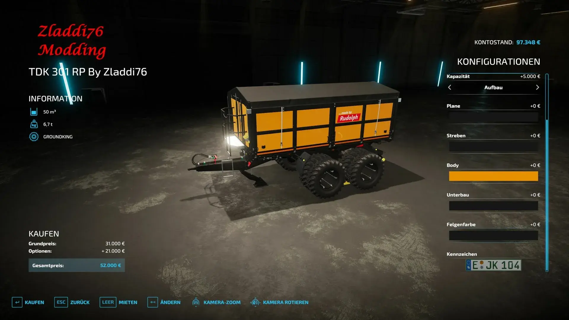 TDK 301 RP By Zladdi76 - Forbidden Mods - einfach verboten gut