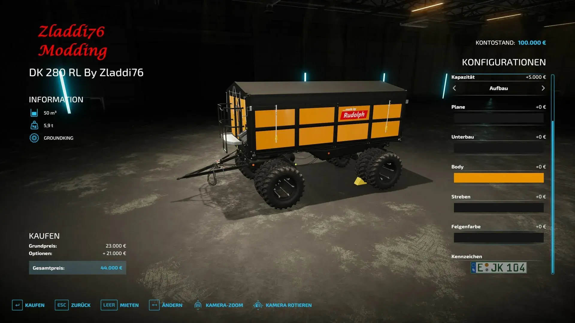 DK 280 RL By Zladdi76 - Forbidden Mods - einfach verboten gut