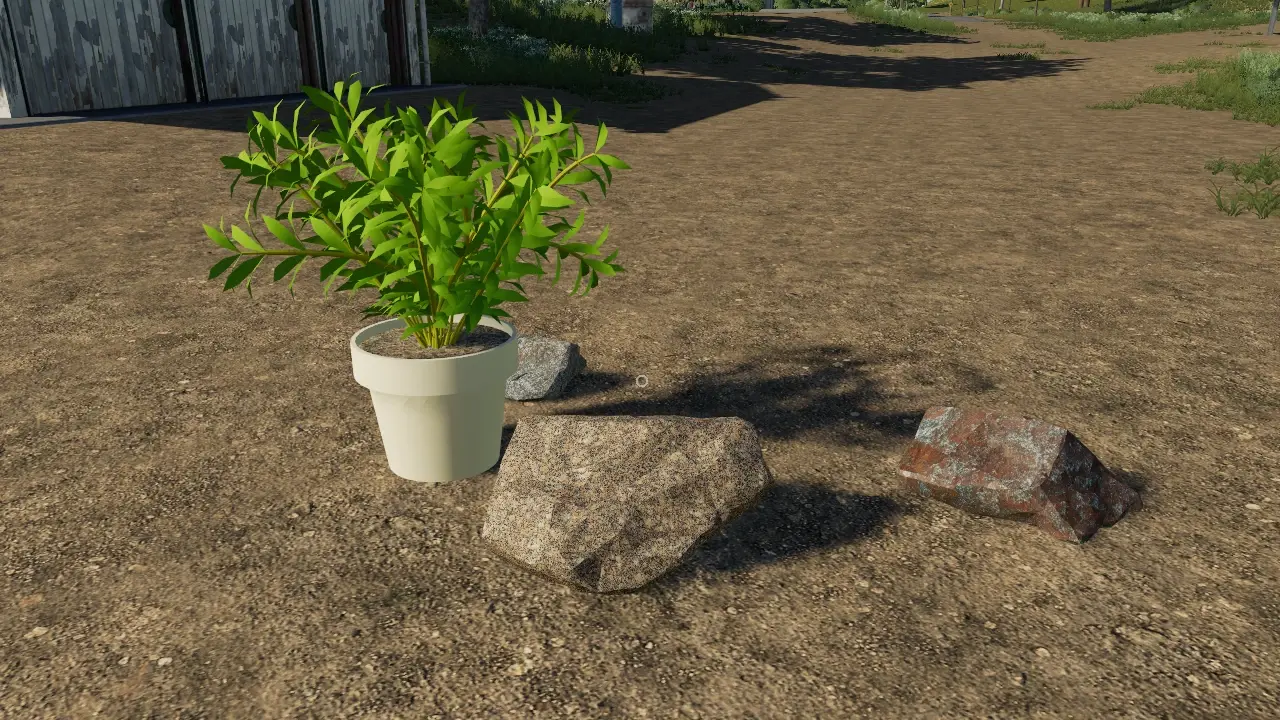 PLACEABLE FLOWERPOTS & ROCKS - Forbidden Mods - einfach verboten gut