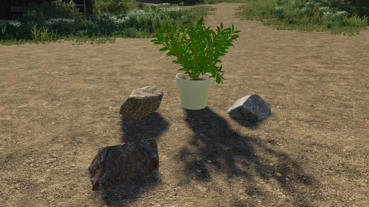 PLACEABLE FLOWERPOTS & ROCKS - Forbidden Mods - einfach verboten gut