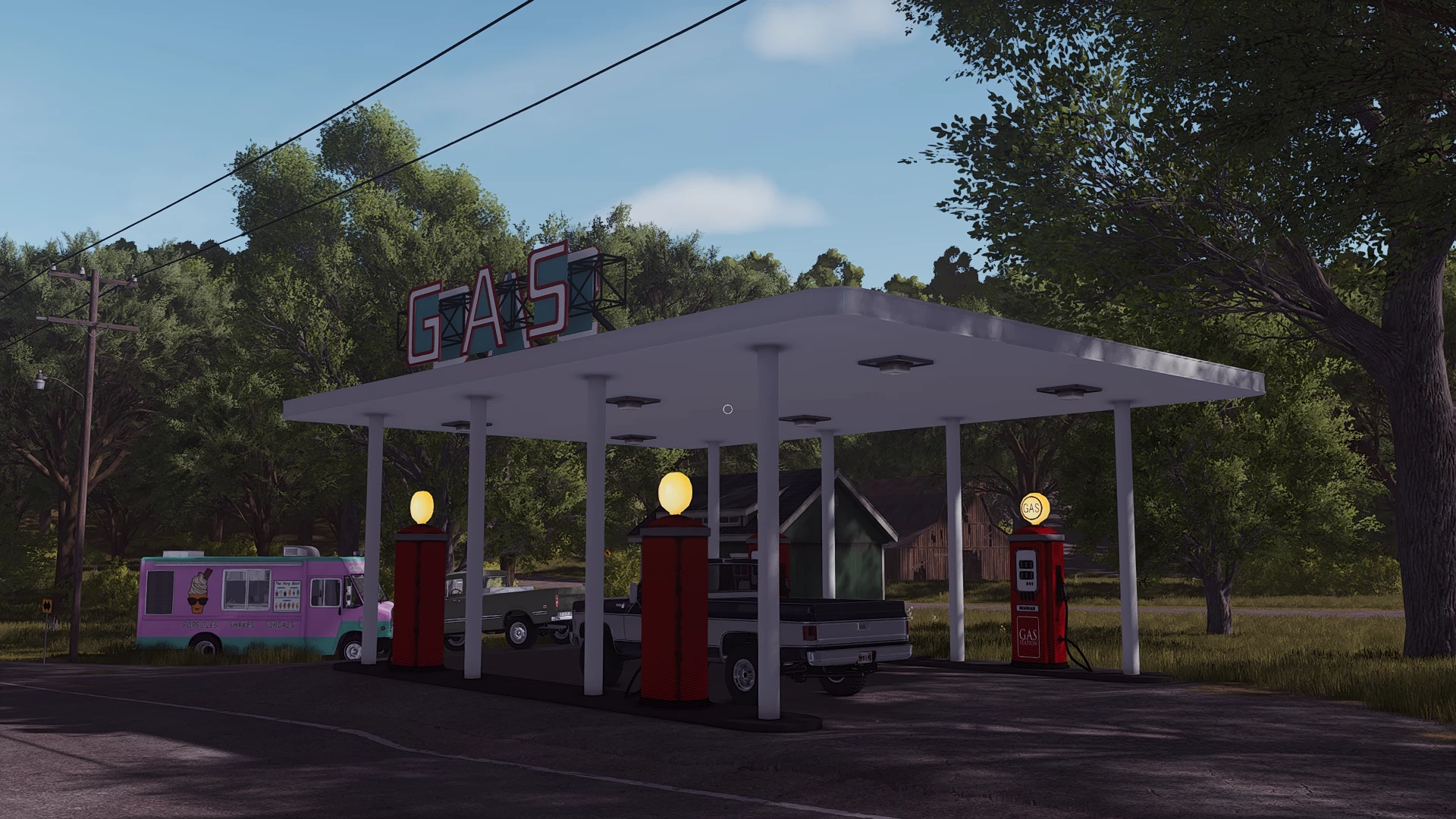 Vintage Gas Station - Forbidden Mods - einfach verboten gut